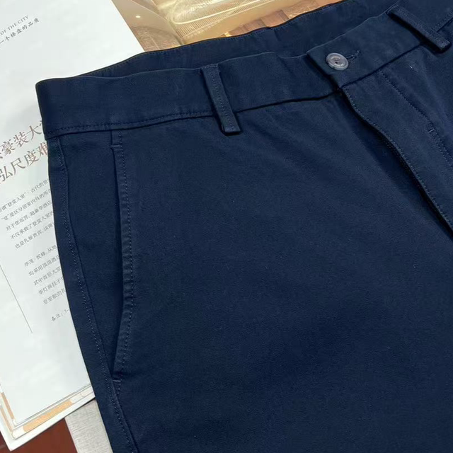 Yager Men's Spring and Autumn Shopping Mall same casual pants solid ...