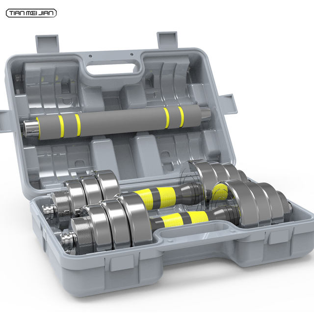 Pure steel dumbbell barbell combination men's and women's fitness arm ...