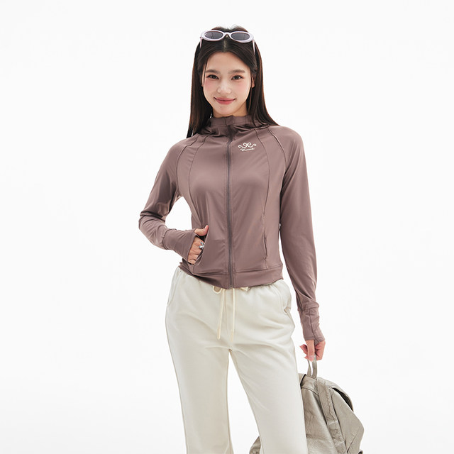 Knowwake Korean Academy Hooded Summer Sports Exterior Sunscreen Top