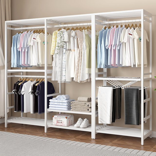 Simple metal wardrobe formaldehyde-free home bedroom rental room full ...