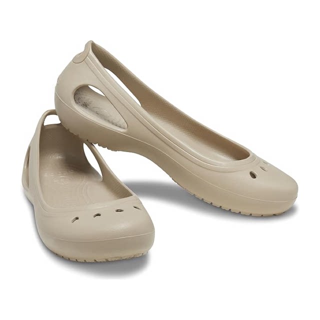 CROCS/Ka Luo Chi Women's Shoes Flat Shoes Low Single Shoes Brooklyn ...