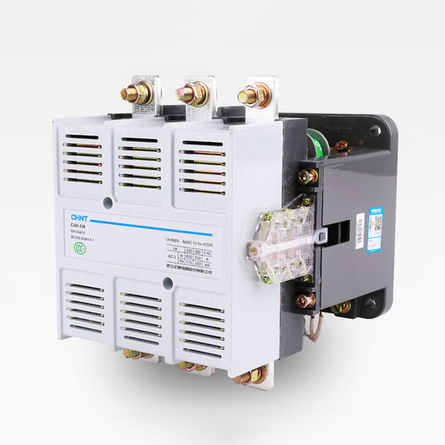 Chint AC contactor CJ20-63A 25A 100A 160A 400A double contact three ...