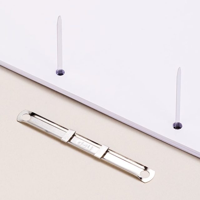 Deli Hardware Binding Clip Two-hole Iron Binding Strip Storage and ...