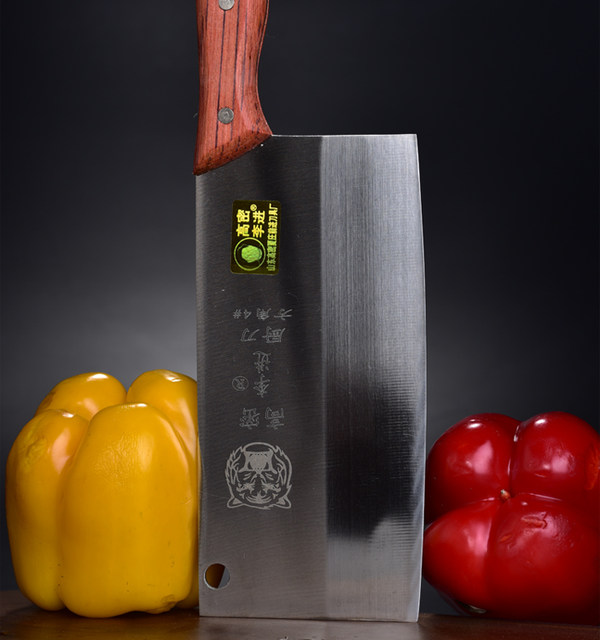 Gaomi Li Jin kitchen knife stainless chrome steel meat cut and shredded ...