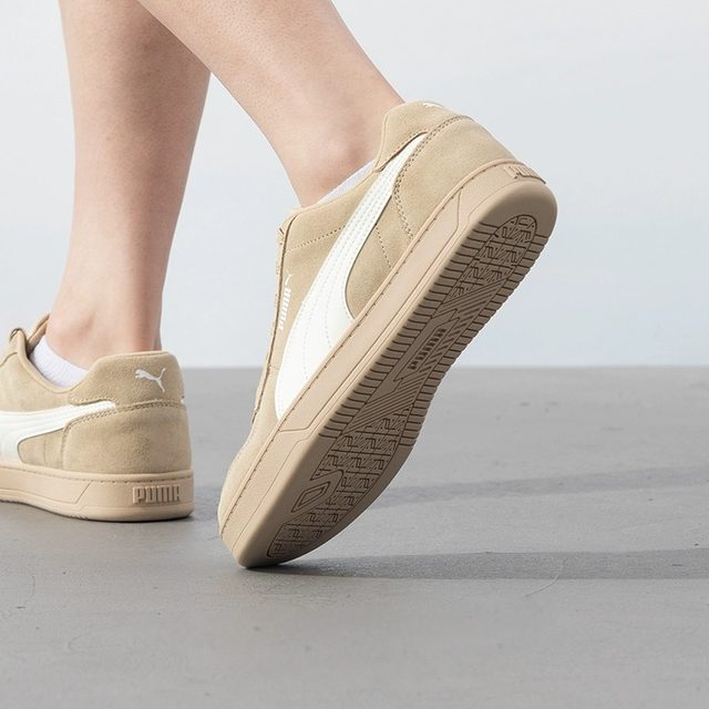 PUMA men's and women's shoes 24 new Caven low-top suede retro casual ...