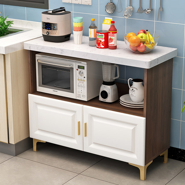 Marble side cabinet kitchen cabinet cupboard house cooking table cupted ...