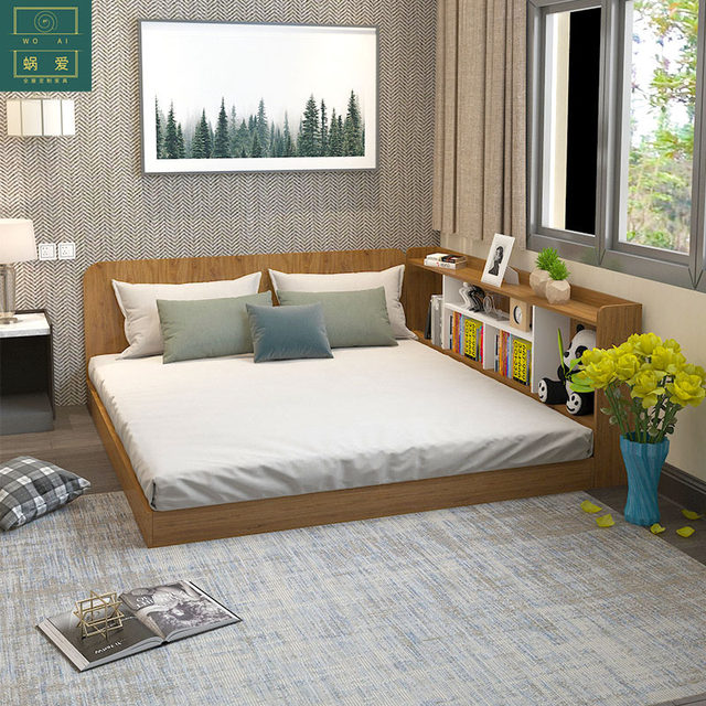 Snail Love Simple Modern Light Luxury Small Apartment Tatami Platform ...