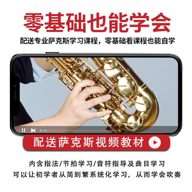 Taishan tenor saxophone instrument in B flat TSTS-1000 white brass wind ...