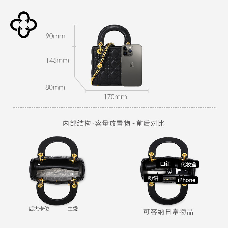 Cassile Diana Bag - Leather Shoulder Bag for Women