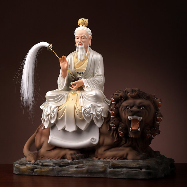 Qizhen Ceramics Taiyi rescue the bitter Tianzun God statue of Taiyi ...