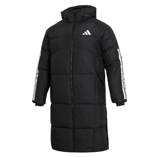 Adidas men's winter new mid -length down jacket outdoor cold prevention ...
