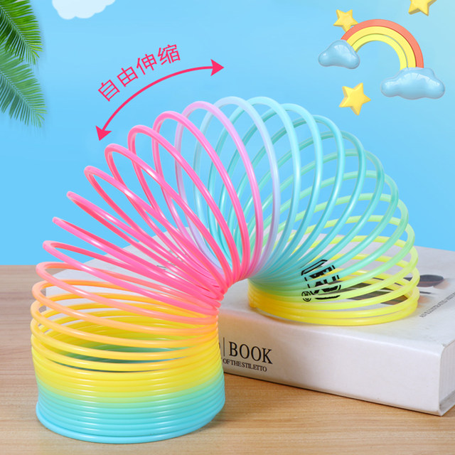 Large magic rainbow circle toy children's educational elastic adult ...