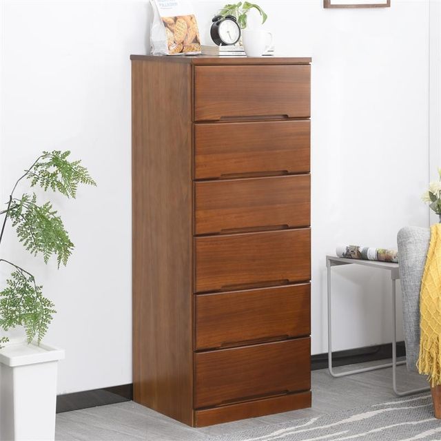 Solid wood gap storage cabinet drawer-type storage cabinet narrow gap ...