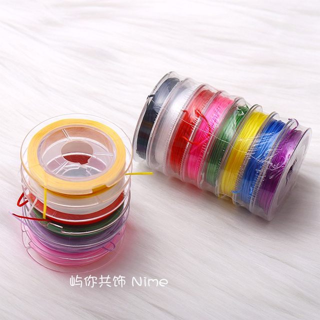 Bracelet elastic line, elastic rubber band line, bracelet line, DIY ...