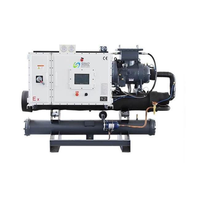 Factory cross-border industrial 50P screw chiller corrosion-resistant ...