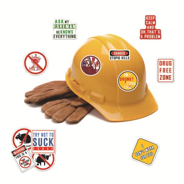 50 helmets spoof creative decorative graffiti stickers laptop computer ...