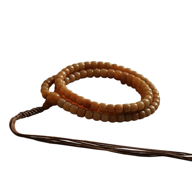 Natural Bodhi Root 108 Buddha Beads 7nn Bracelet Original Ecological ...