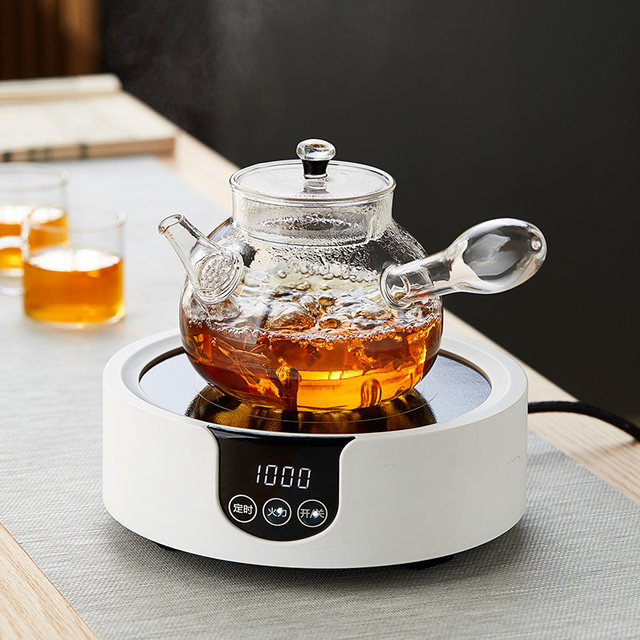 Misny glass tea pot side puts the tea cooked tea -resistant high ...