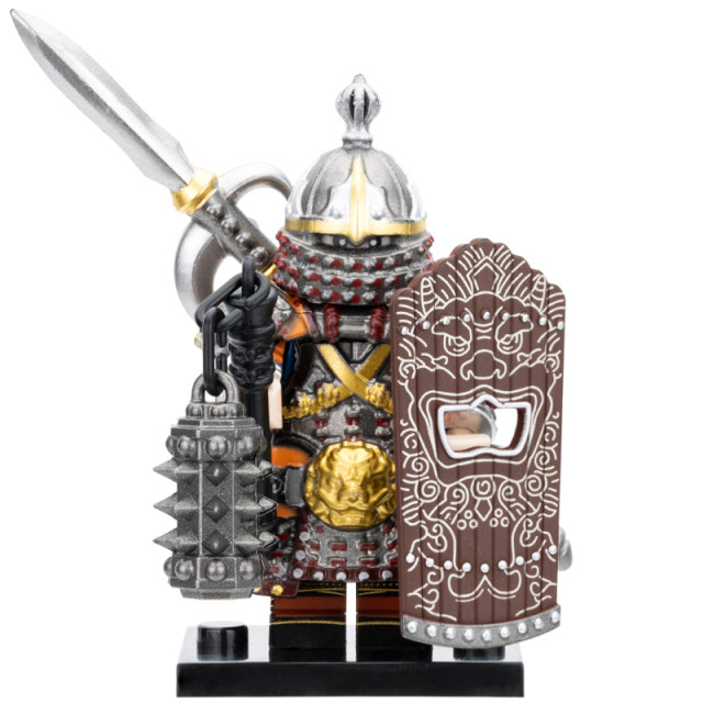 Middle -ancient Ming Dynasty Tiefu Soldiers Ancient heavy heavy armored ...