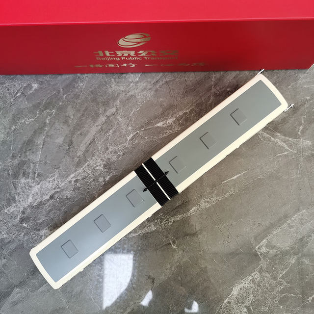 Beijing Bus Model 1:64 Jinghua BK6170 Holding Bus Alloy Yellow River ...