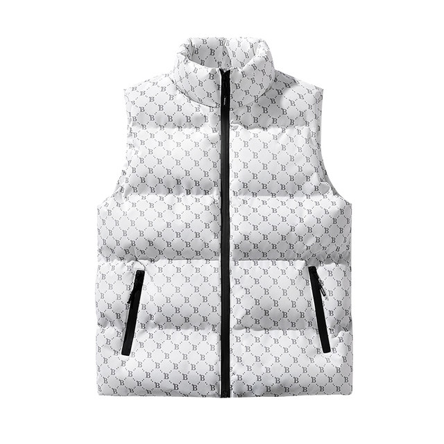 New B-character explosion cotton jacket vest men's noodle noodle ...