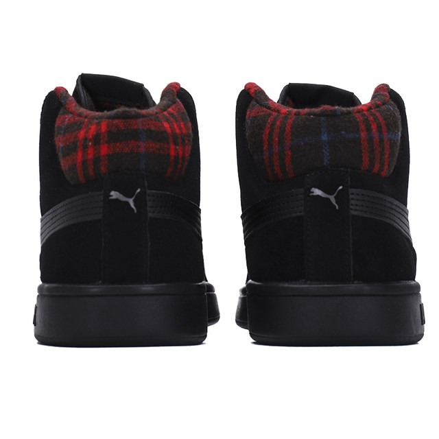PUMA Puma mid-top shoes men's shoes women's shoes autumn new plush warm ...