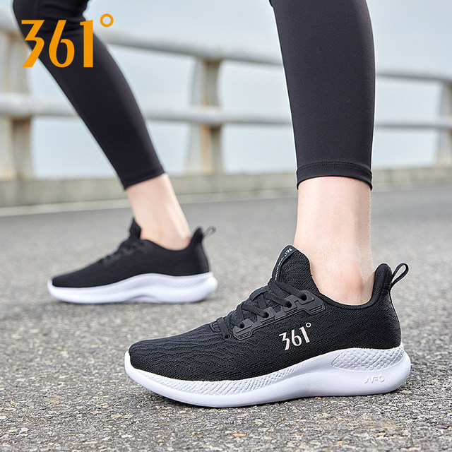 361 Women's Shoes Q Bullet Running Shoes 2025 Summer breathable running ...