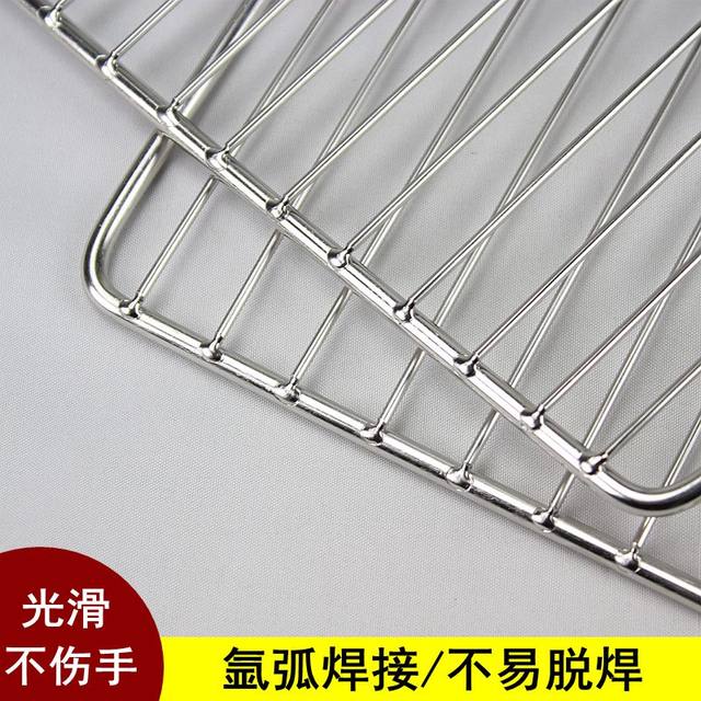Food grade thick stainless steel mesh rack 6040 barbecue mesh ...