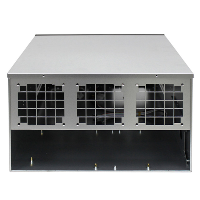 6 graphics card industrial control chassis multi -GPU dual power ...