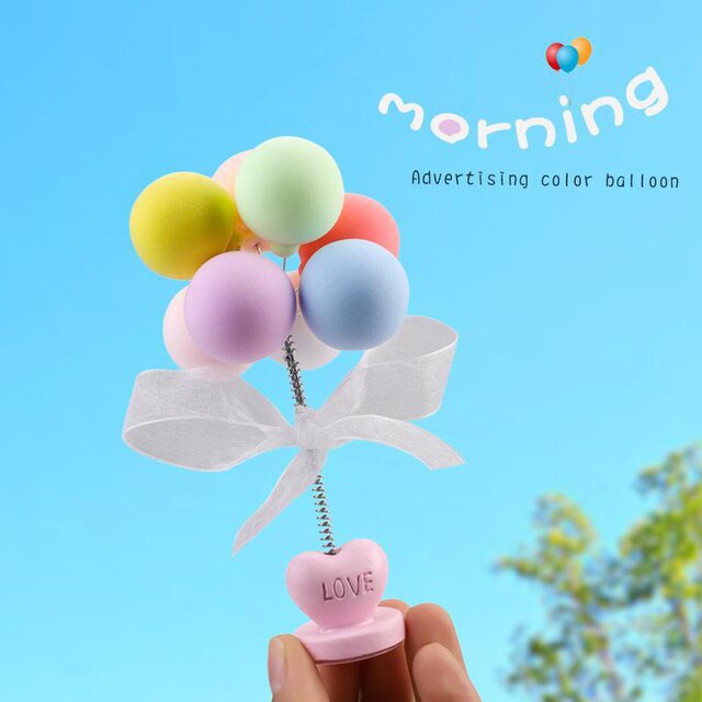 Car shaking balloon car personality confession Quality ball net red car ...