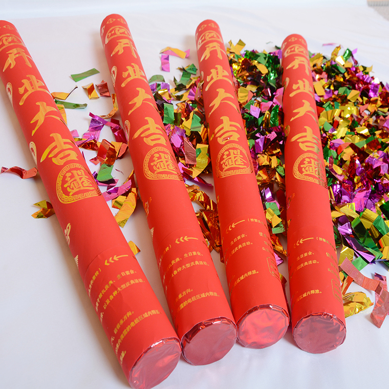 Fireworks and firecrackers - Good luck for the opening [paper color ...