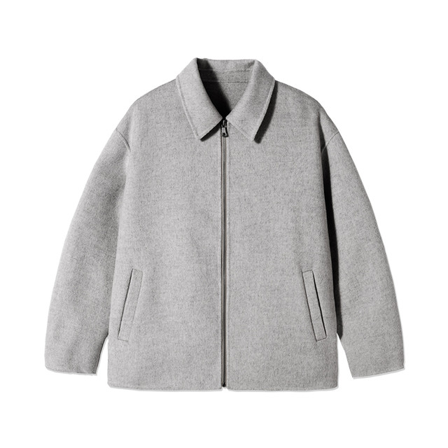 PSO Brand Men's and Women's 80 850g CleanFit silhouette zipper jacket jacket