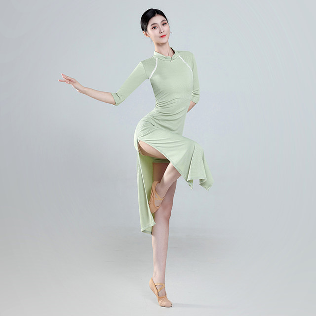 Classical dance cheongsam dance costumes for women practicing clothes ...