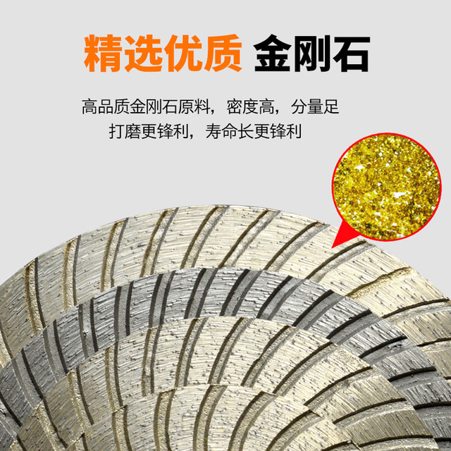 Cast iron sintered grinding disc diamond metal casting steel special ...