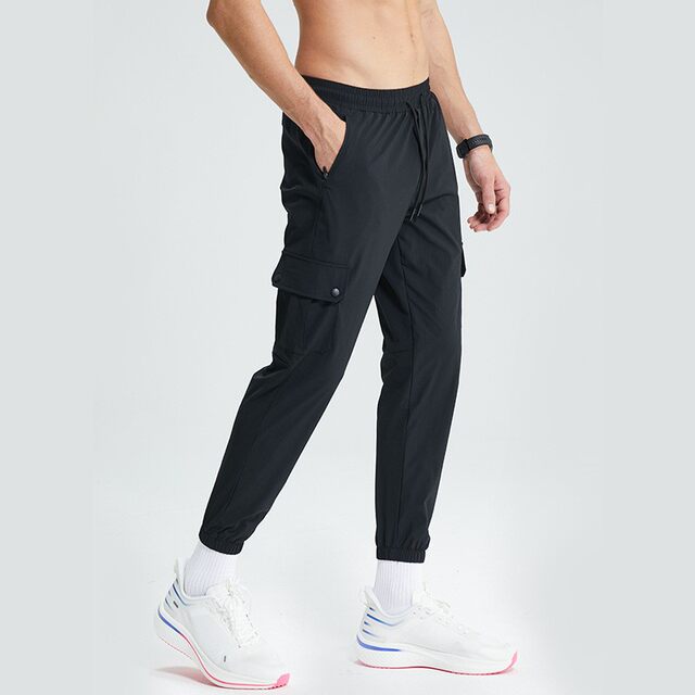 Men's sports trousers spring and summer light and quick-drying outdoor ...