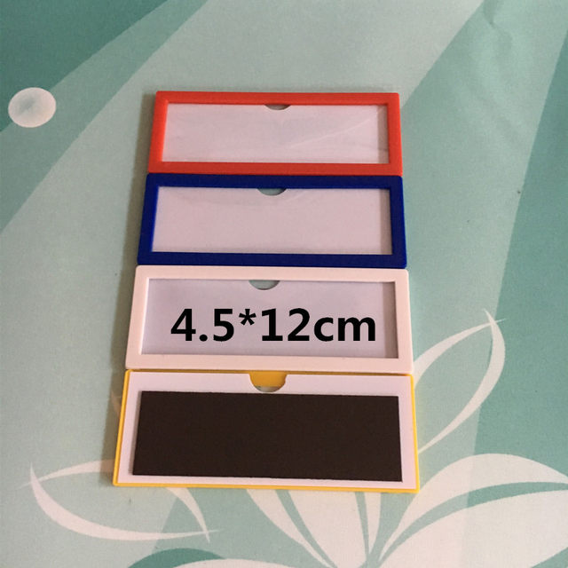 Magnetic label shelf sign shelf location card file cabinet label ...