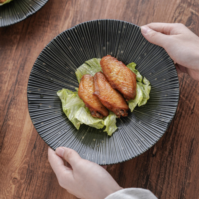 Japanese Mino-yaki Internet celebrity plate Japanese-style ceramic ...