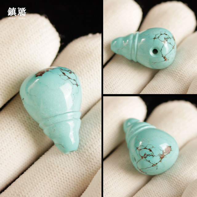 Hubei Shiyan Turquoise One-piece Buddha Head Three-way High Porcelain ...