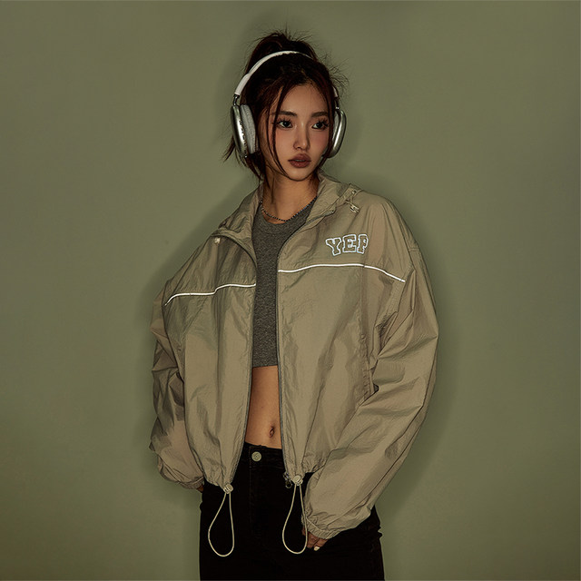 YEP reflective short fashionable sun protection jacket top 2025 new UV ...