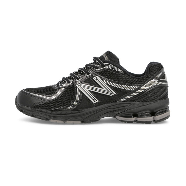 New Balance NB860 men's and women's black and white retro dad sports ...