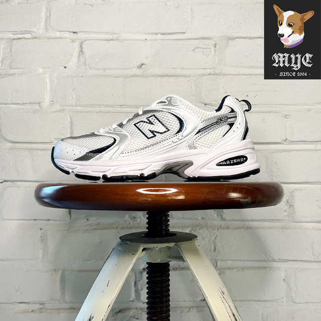 New Balance NB530 men's and women's silver low-top retro sports casual ...