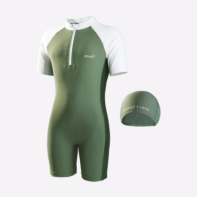 EBAER children's one-piece swimsuit boys and girls sun protection ...