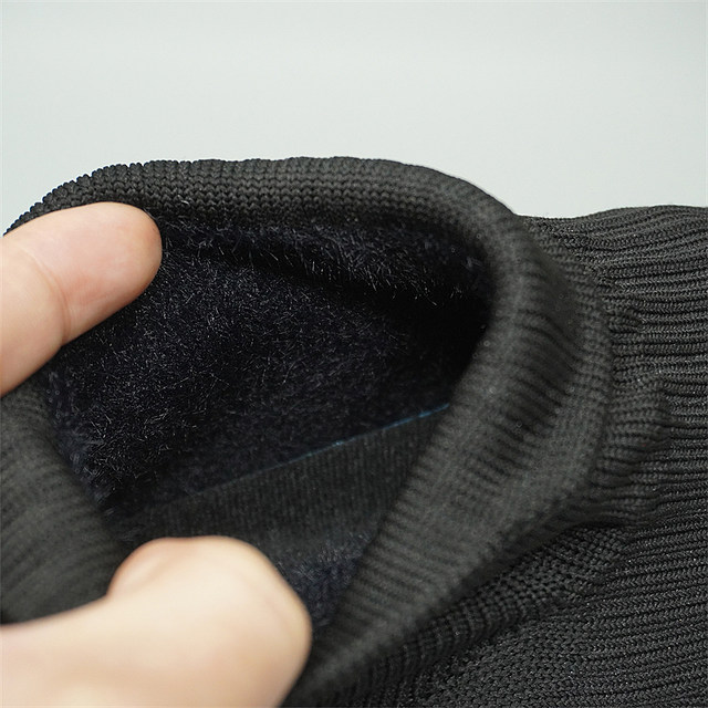 Plus velvet warm autumn and winter two-cotton lazy one-leg high-top ...