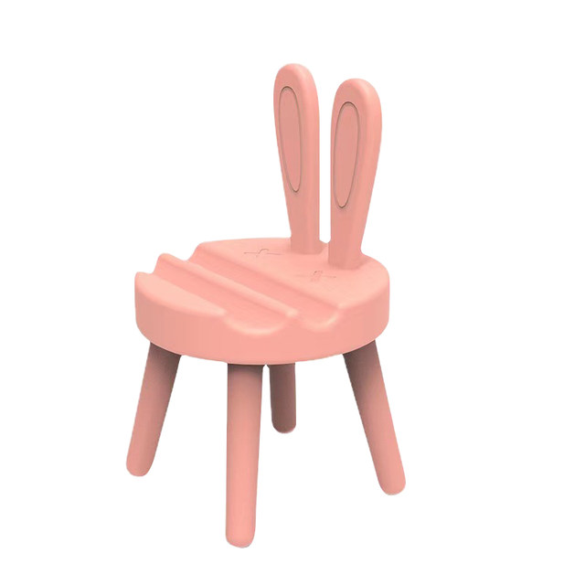 YAGALA Cute rabbit ear chair stand creative small stool tabletop lazy ...