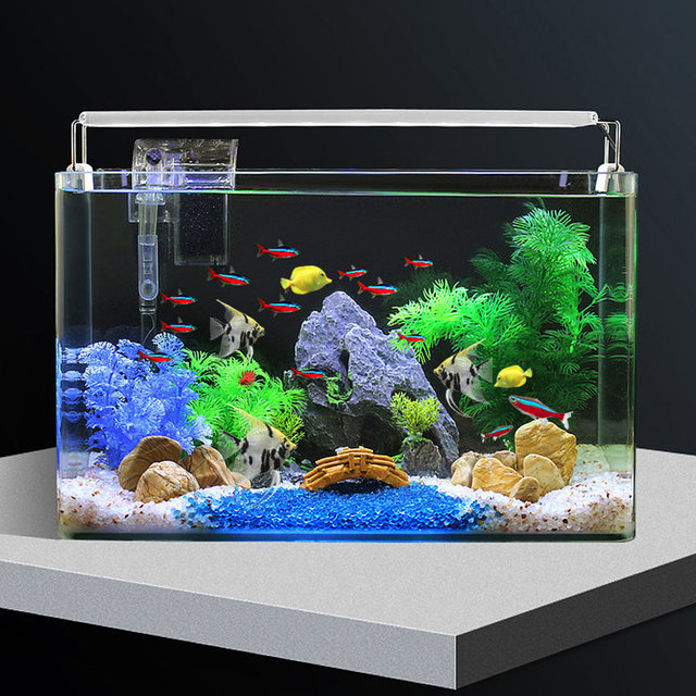 Fish tank background sticker film film outer electrostatic aquarium ...