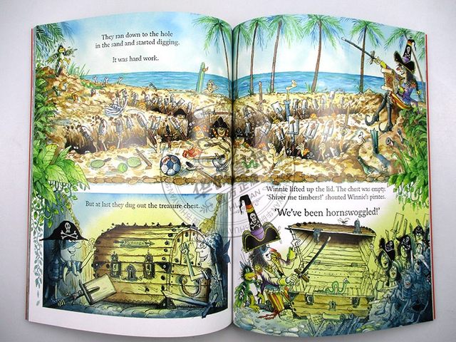 Witch Winnie Series Seascape English Original Picture Book Winnie The ...