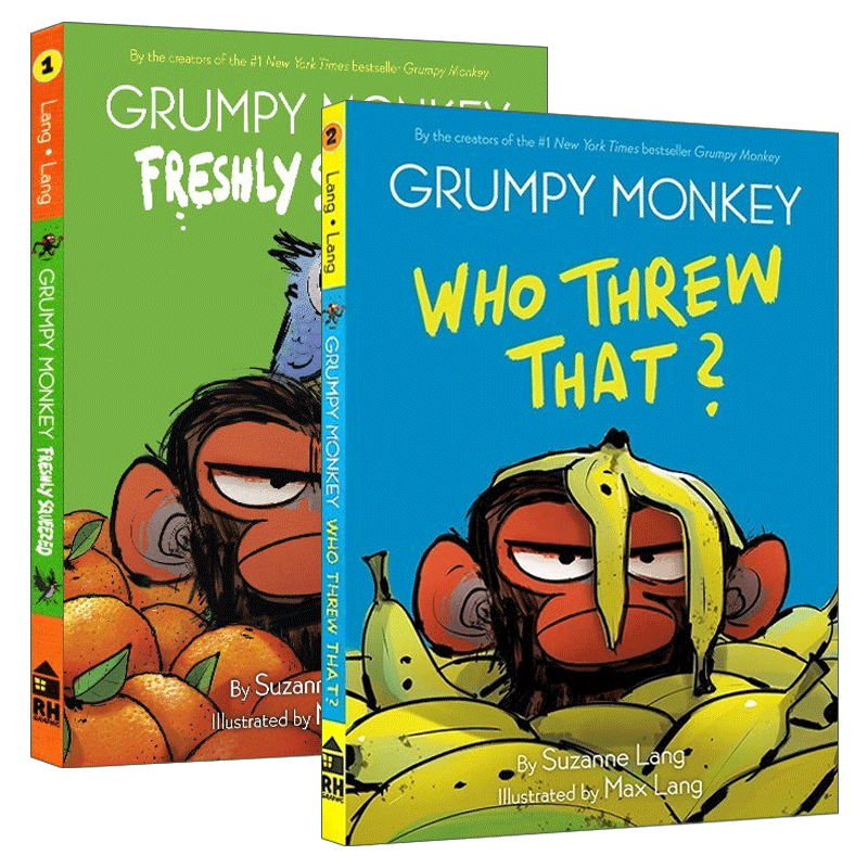 English Original Grumpy Monkey Graphic Novel Grumpy Monkey Comic ...