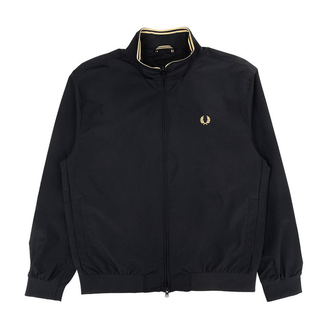 FRED PERRY men's logo embroidered zipper jacket men's 2025 autumn and ...