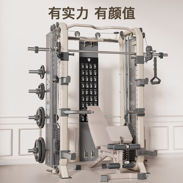 Gantry frame home gym equipment multi-functional machine flying bird ...