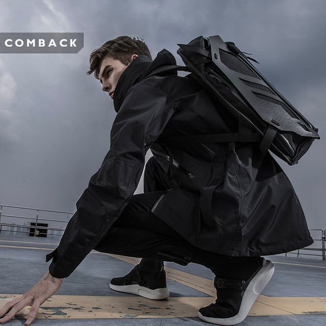 COMBACK original men's bag personalized street photography backpack YKK ...